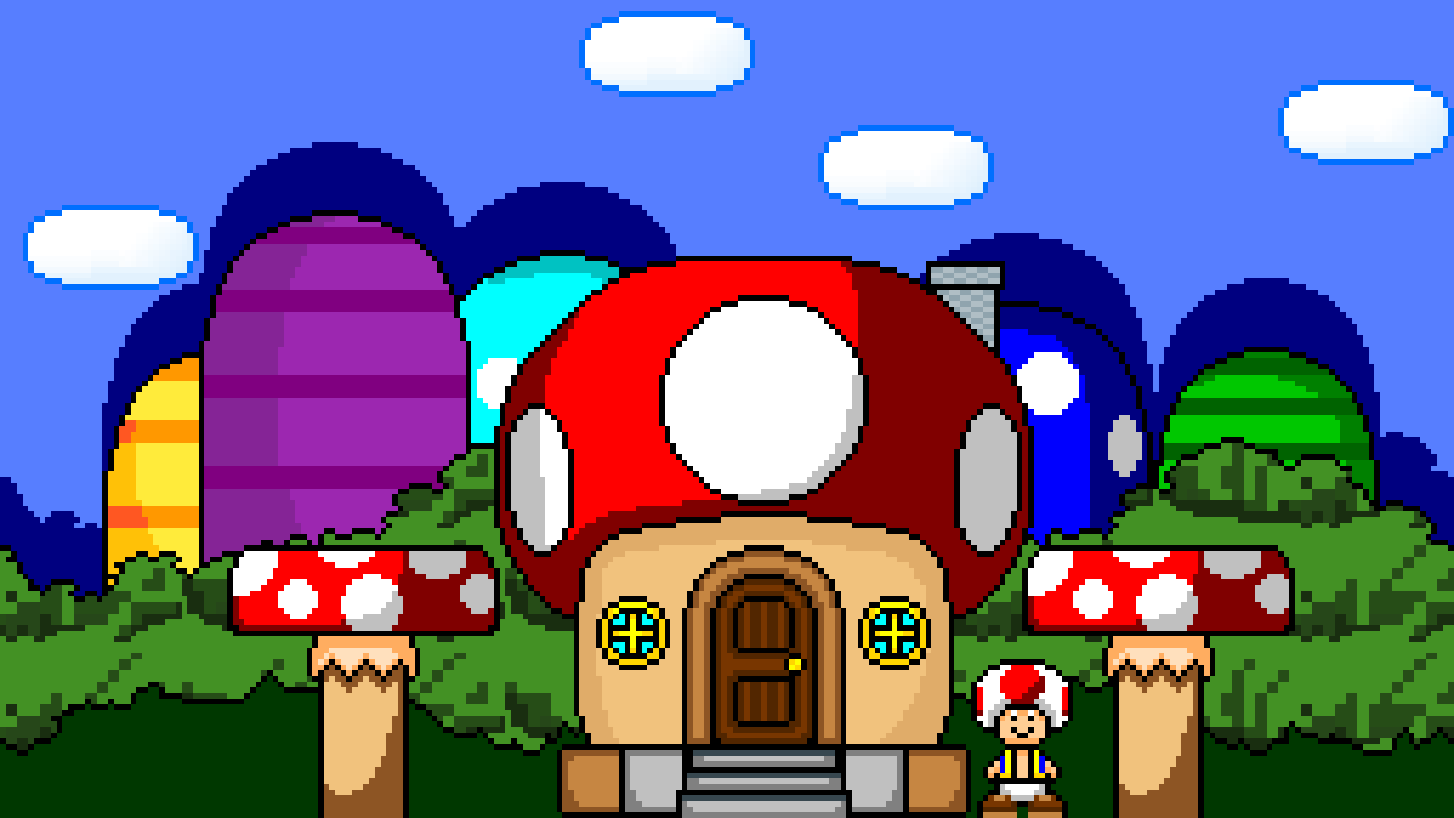 Pixilart - toad house by RyanNotHere