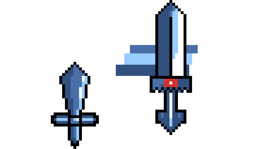 Pixilart - Sword 8 Bit by crob263