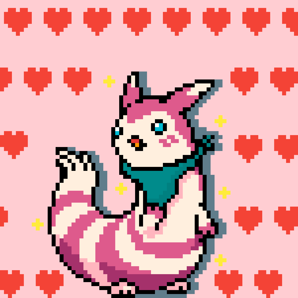 Editing Shiny Furret for Cele~ - Free online pixel art drawing tool ...