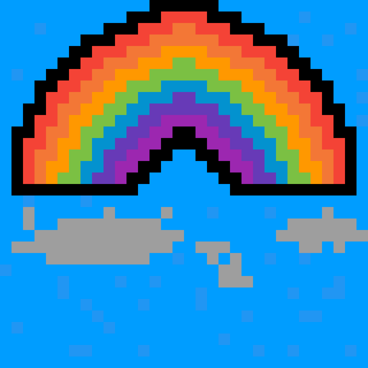Editing RAINBOQ - Free online pixel art drawing tool - Pixilart