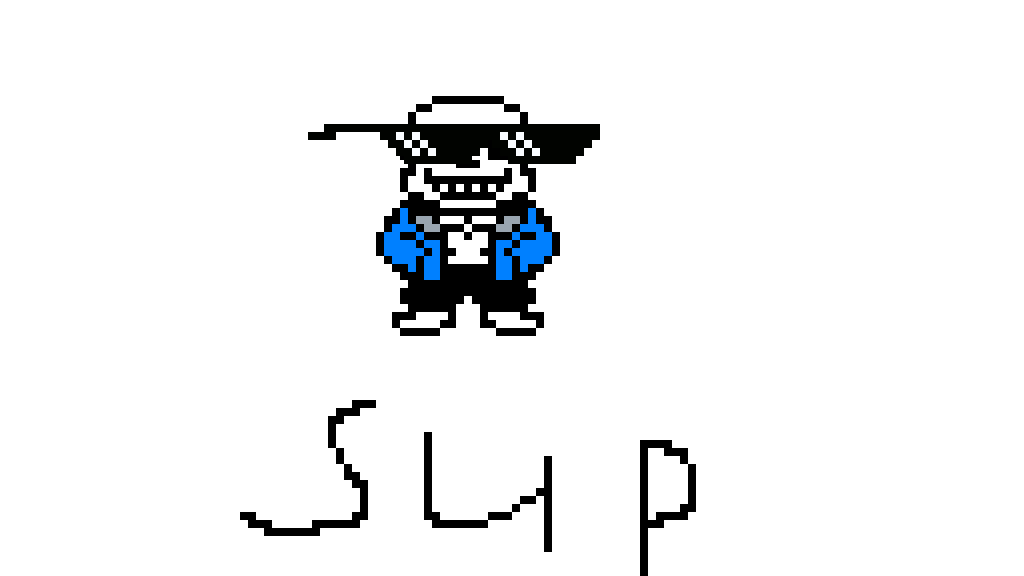 Pixilart - MLG sans by HackboyzMC