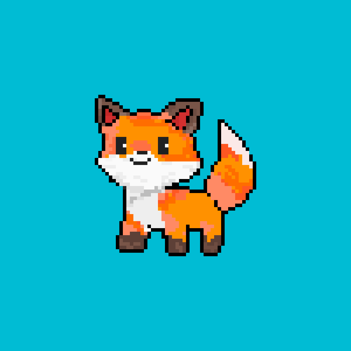Pixilart - fox by DinoDreamer