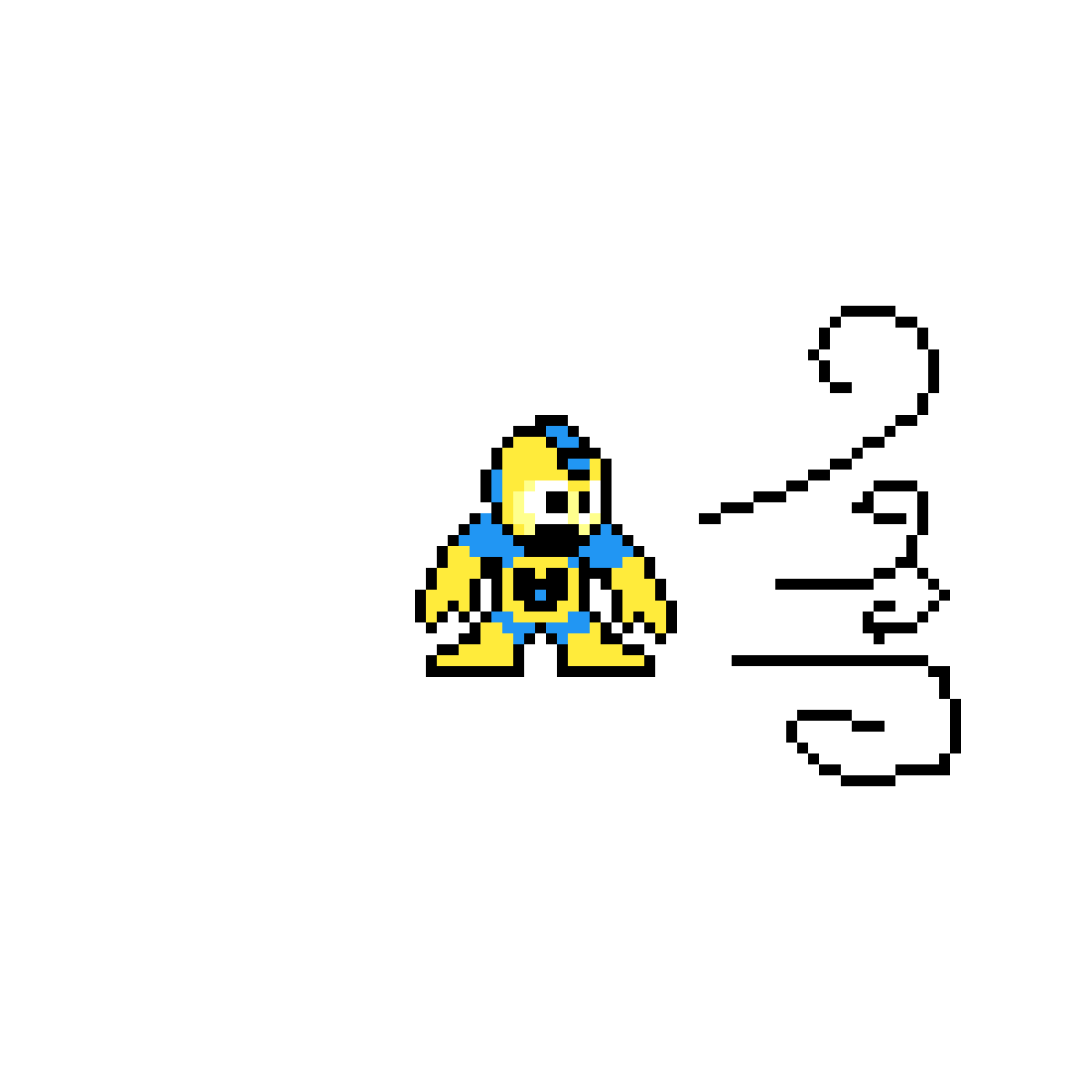 Pixilart - megaman as airman by Rizztar