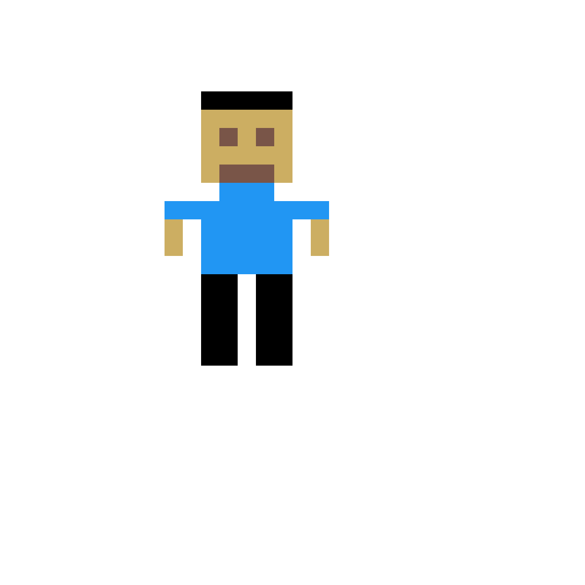 Editing pixel man - Free online pixel art drawing tool - Pixilart