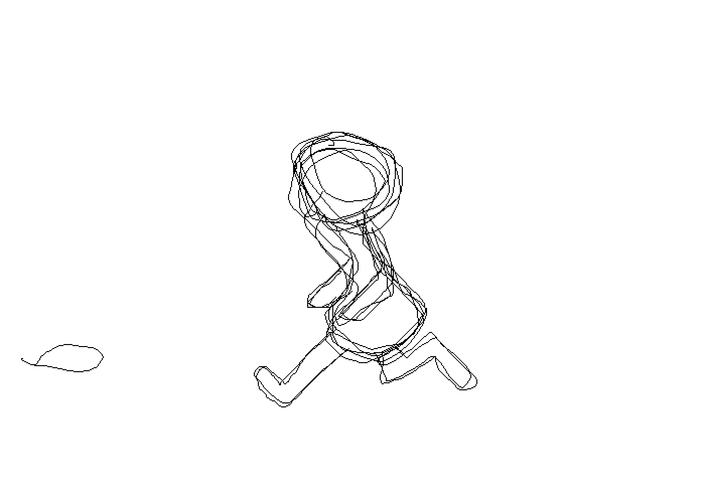 Pixilart - running challenge! lol by Diaz818