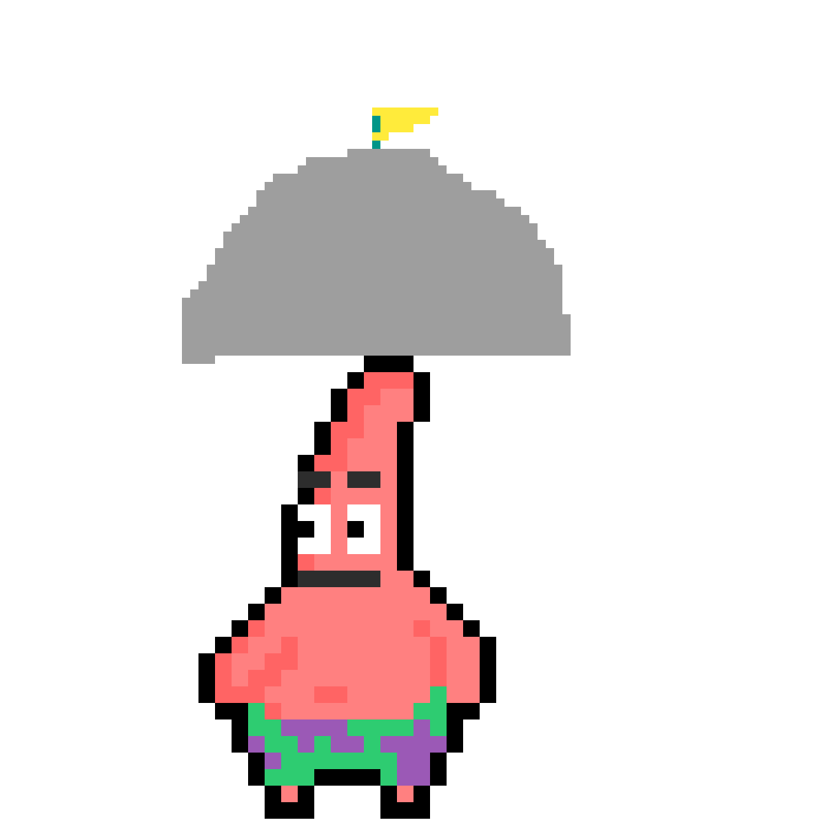 Pixilart - Patrick's House by Snook111789