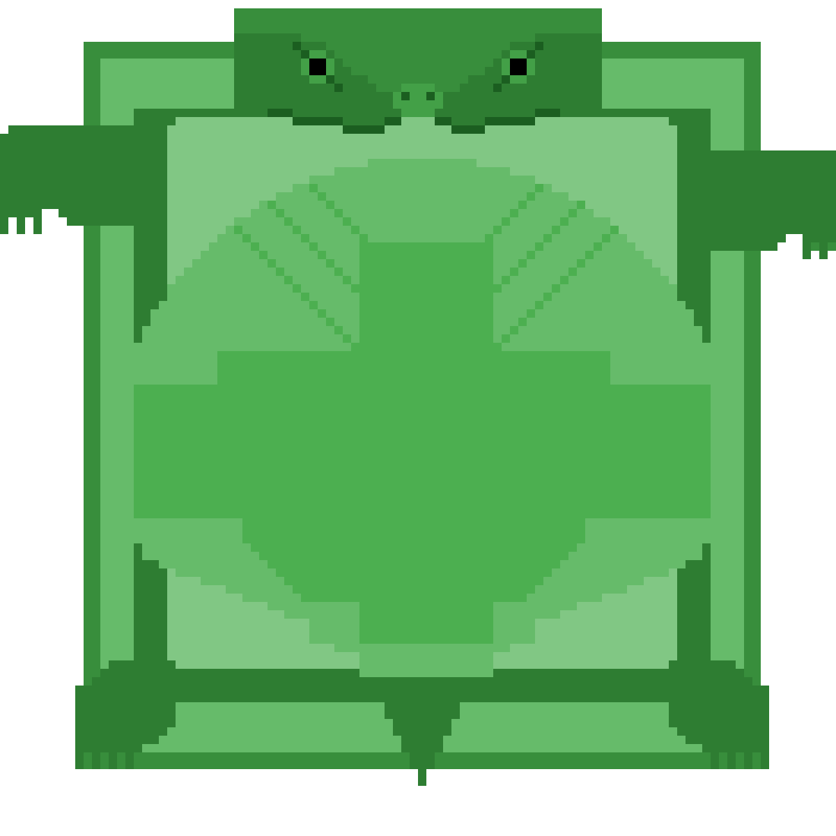 Pixilart - Deeeep.io Giant Softshell Turtle sprite by IguanaInABoat