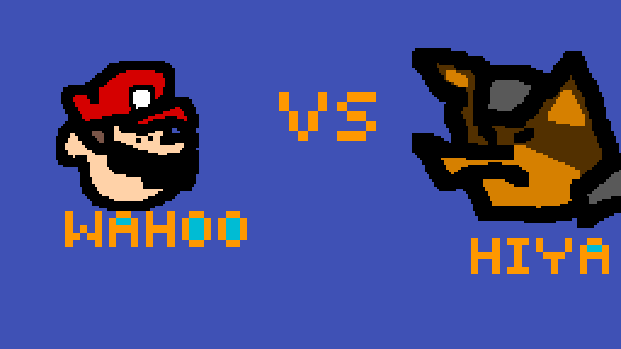 Pixilart - Wahoo VS Hiyaa by TerminalMontage