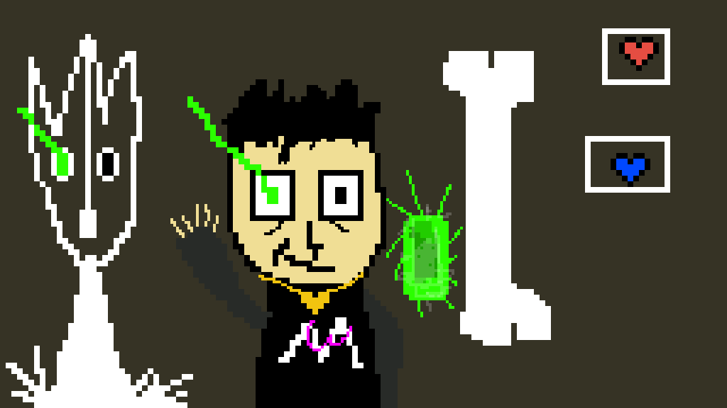Editing pixel version of human tale sans - Free online pixel art ...