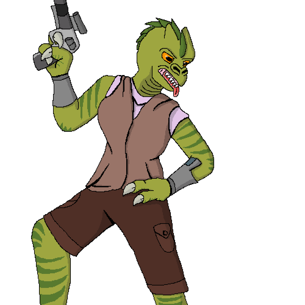 Pixilart - Lisk by DragonBones