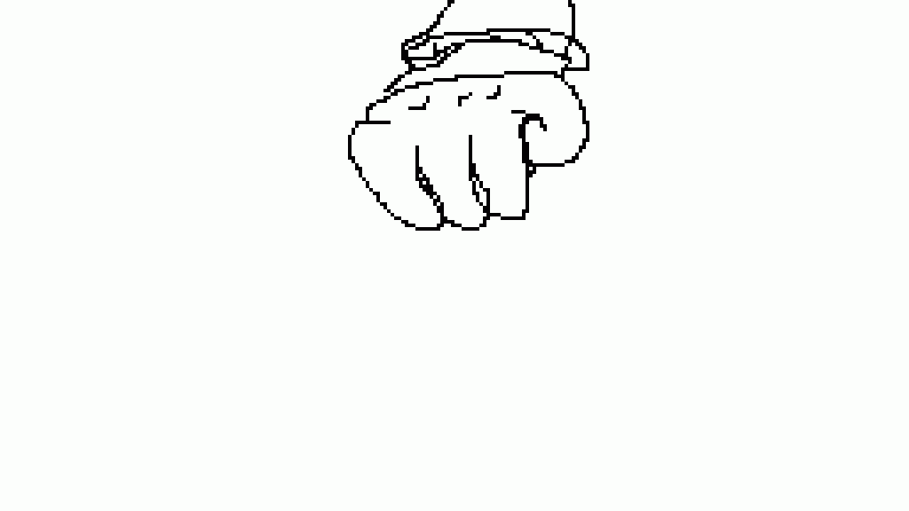 Editing hand gif - Free online pixel art drawing tool - Pixilart