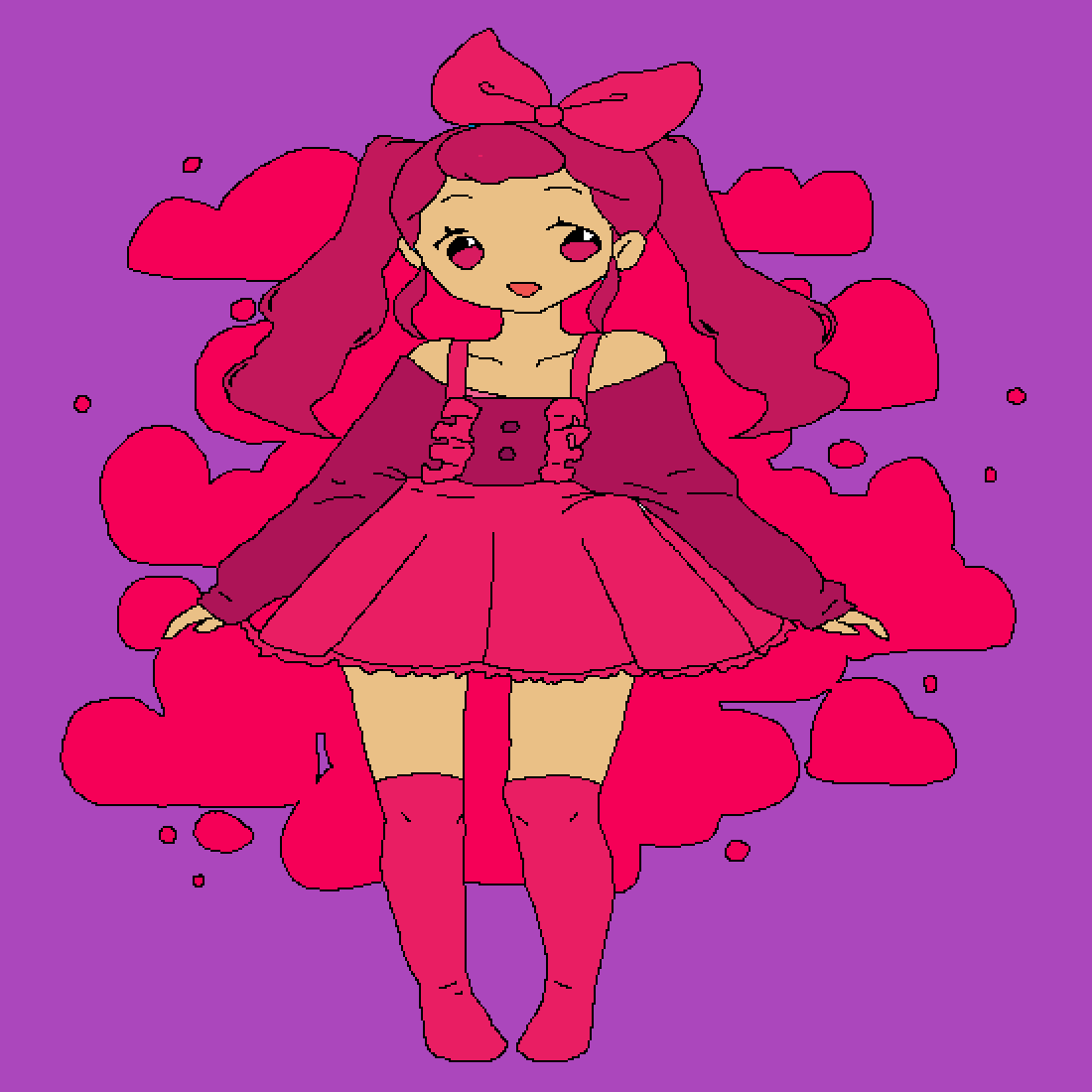 Editing pinky - Free online pixel art drawing tool - Pixilart