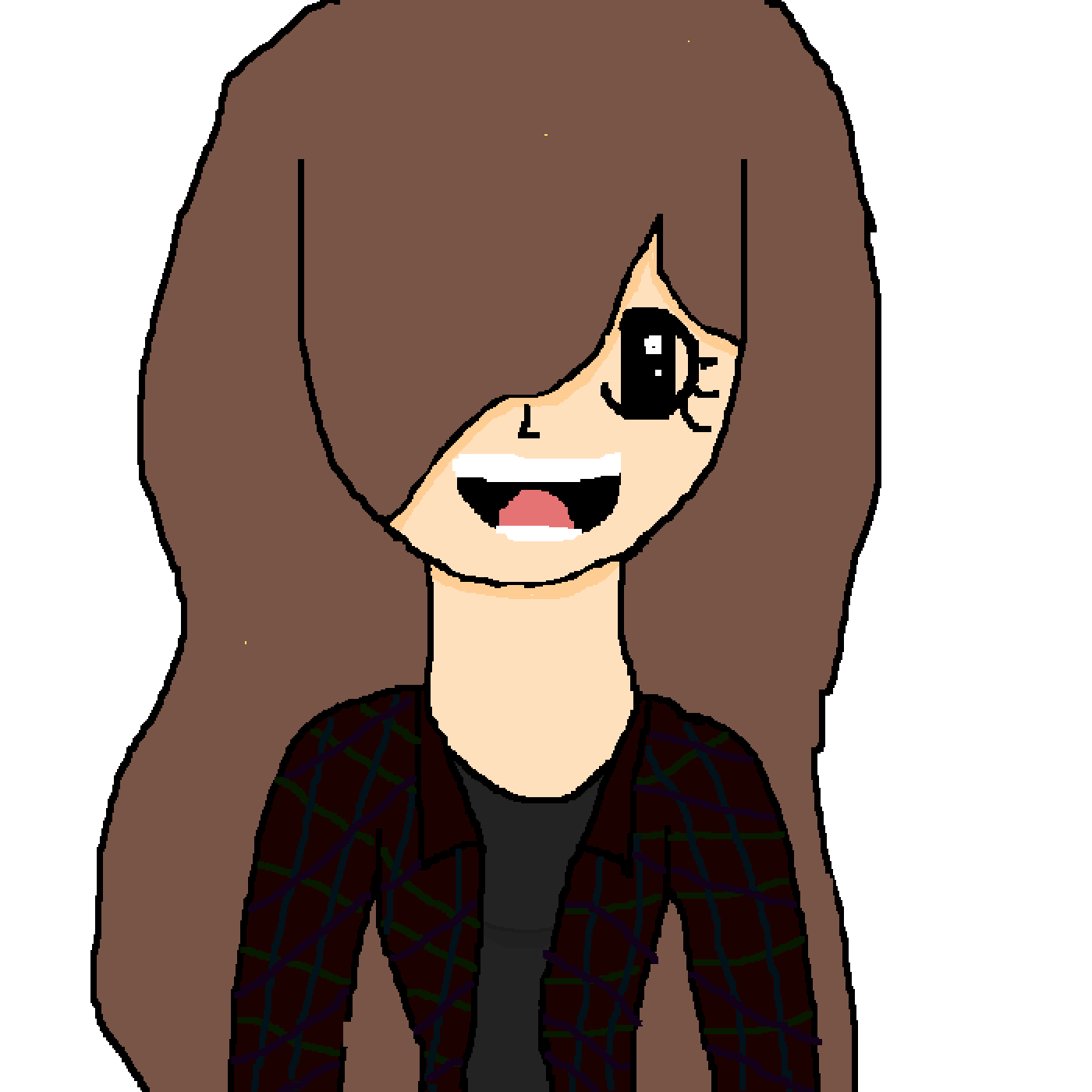 Pixilart - this is me anime style by Kasumi