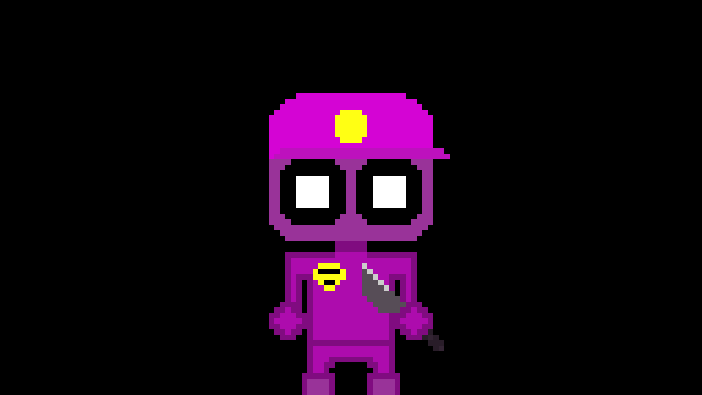 Pixilart - purple guy by pixelmaniac