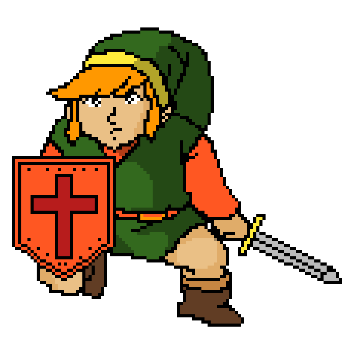 Pixilart - Link 1986 by P-wing