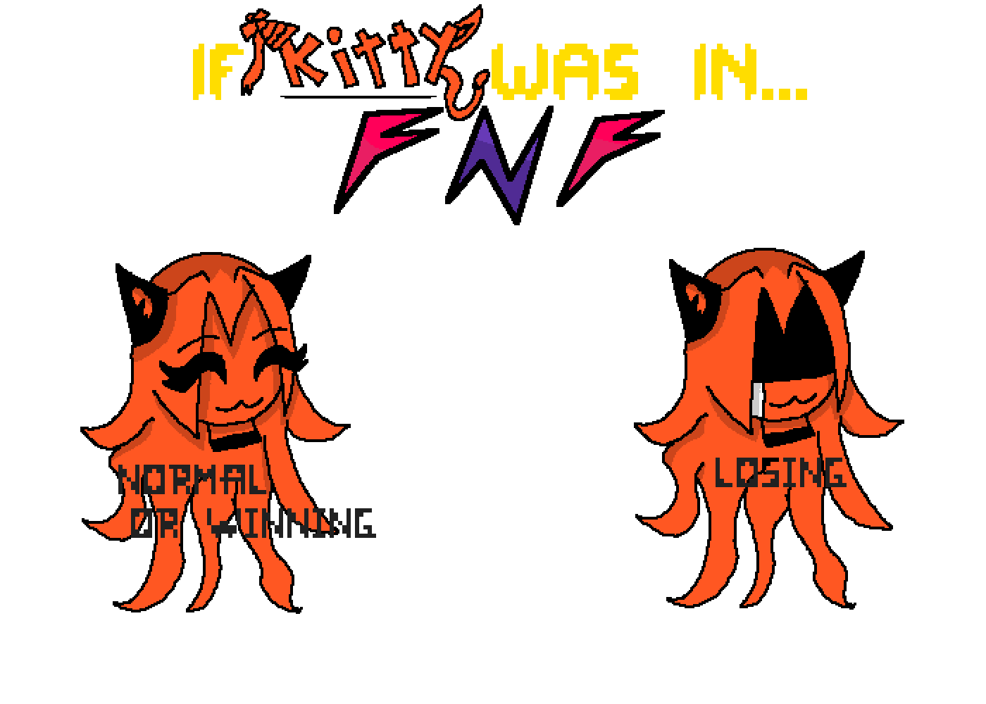 Pixilart - FNF Kitty by Carnage-tooth