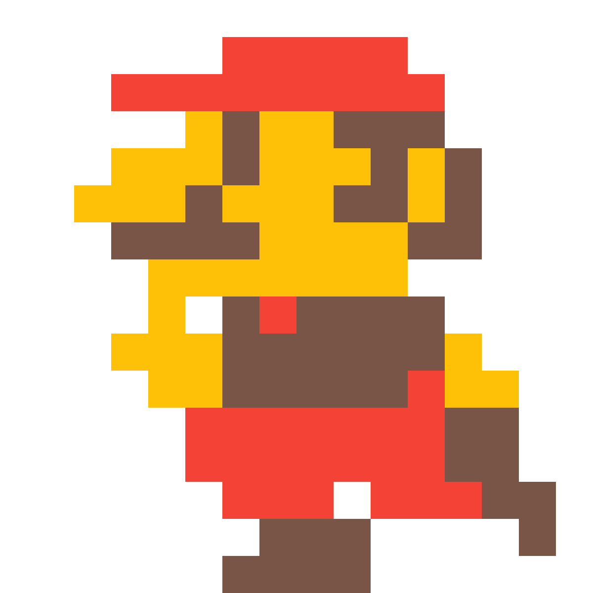 Pixilart - Mario DOS Sprite Custom by Mfox8206GameArt