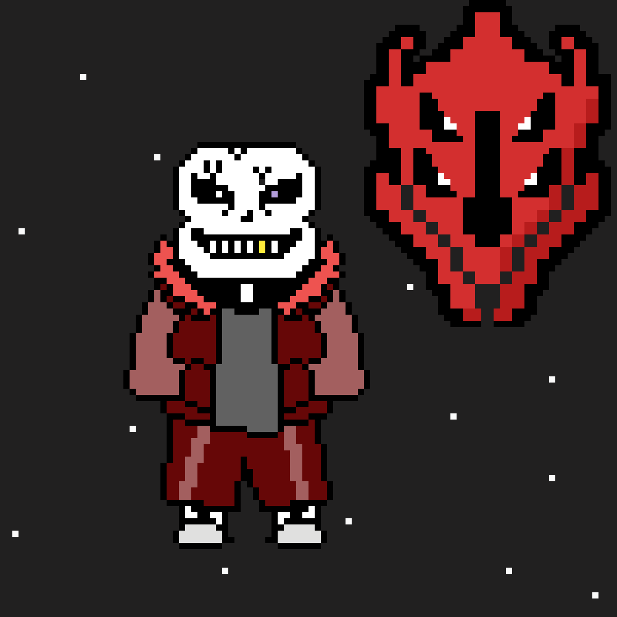 Pixilart - outerfell sans animation by animator-496