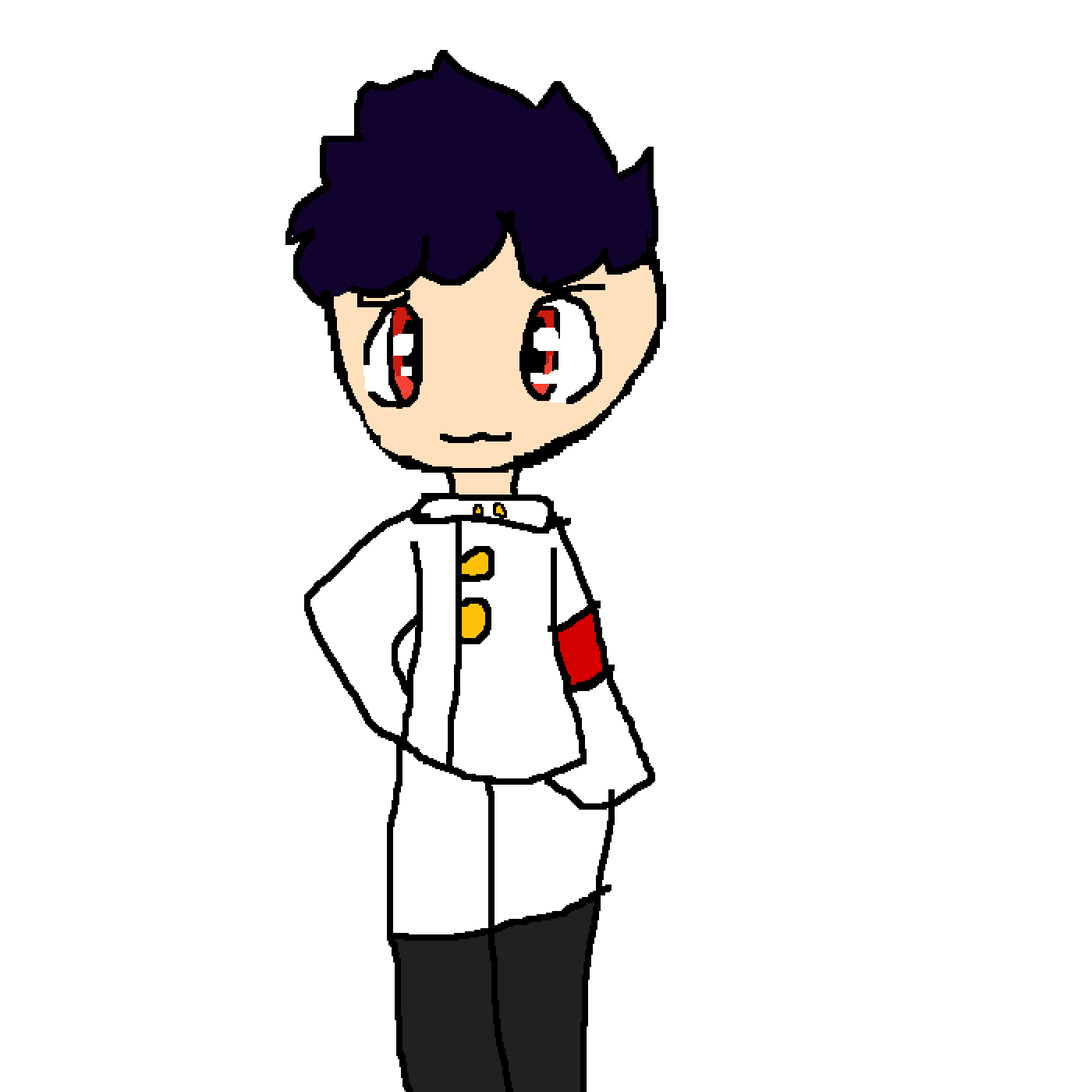 Pixilart - Kiyotaka Ishimaru by AubreytheBiscut