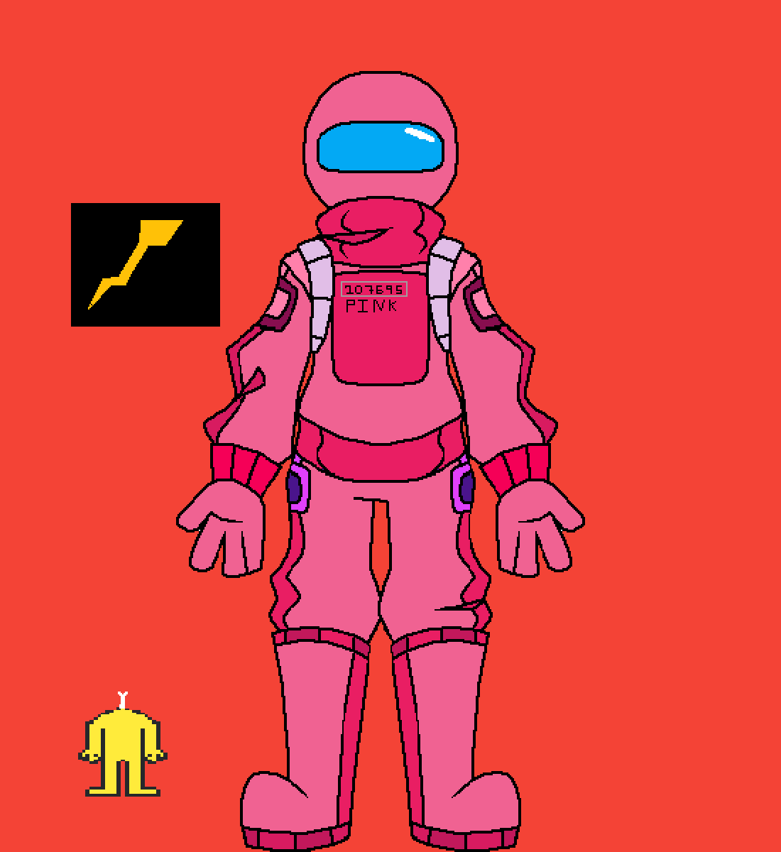 Pixilart - Pink sus by RonanDabozz