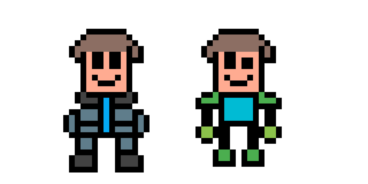 Pixilart - Overworld sprites and by Hillluke125