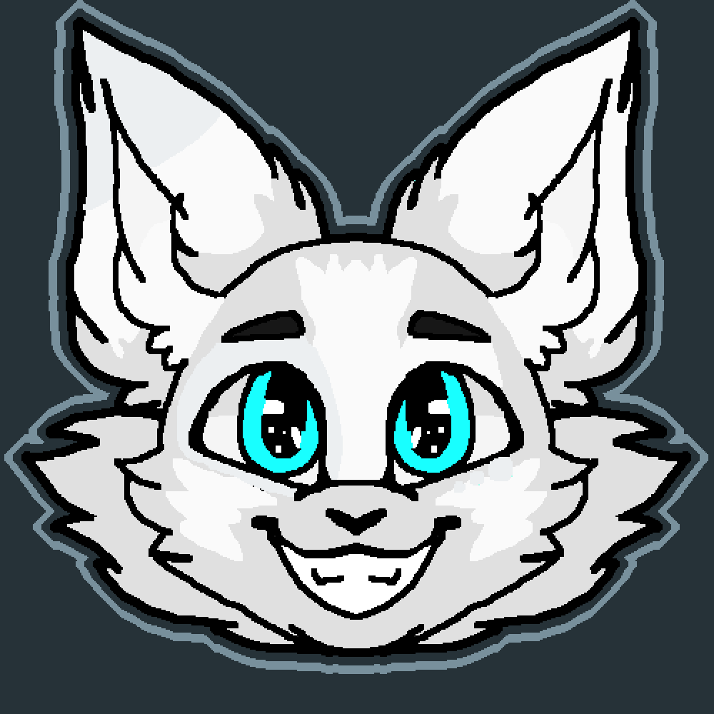 Pixilart - furry face base by The-wolf-neko