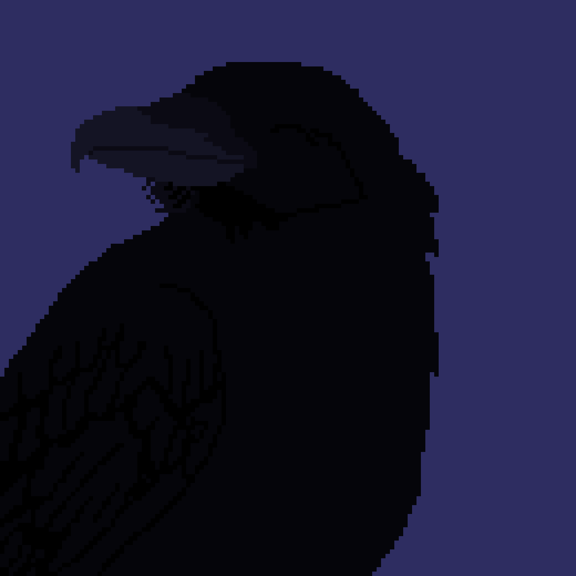 Pixilart - Raven Eye by ClaraScintilla