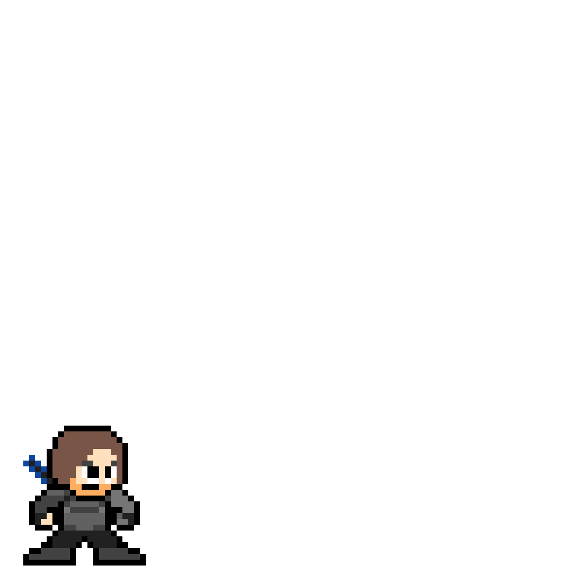 Pixilart - Winter Soldier Pixel Art by STLH-Hypnotxc