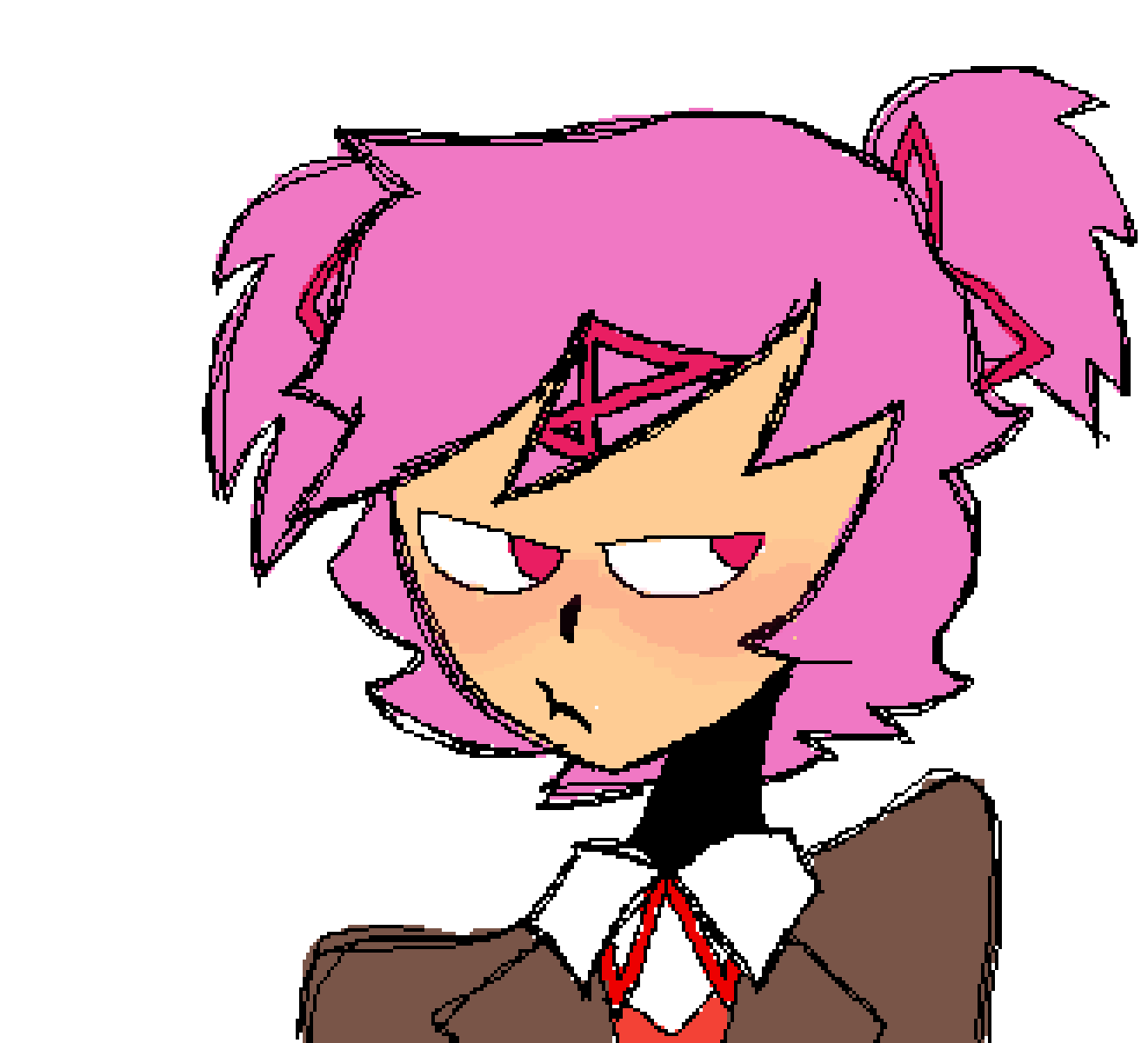 Pixilart - Natsuki.chr by CalmDownStation