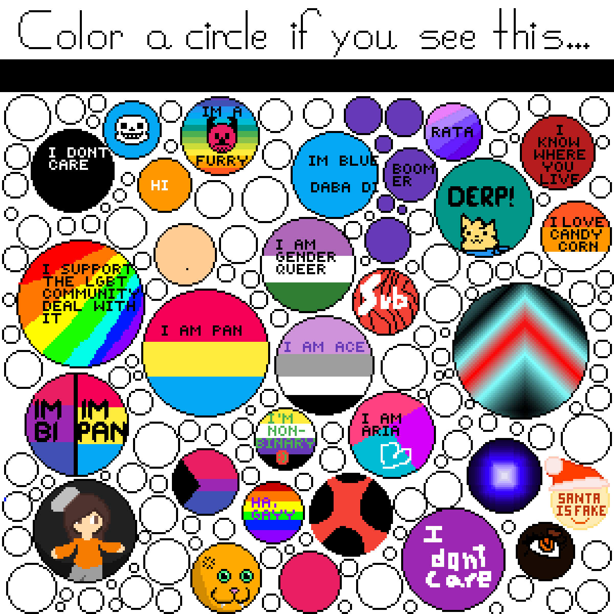 Editing color circle - Free online pixel art drawing tool - Pixilart