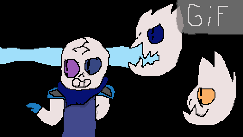 Pixilart - crackedswap sans by crakedSanity