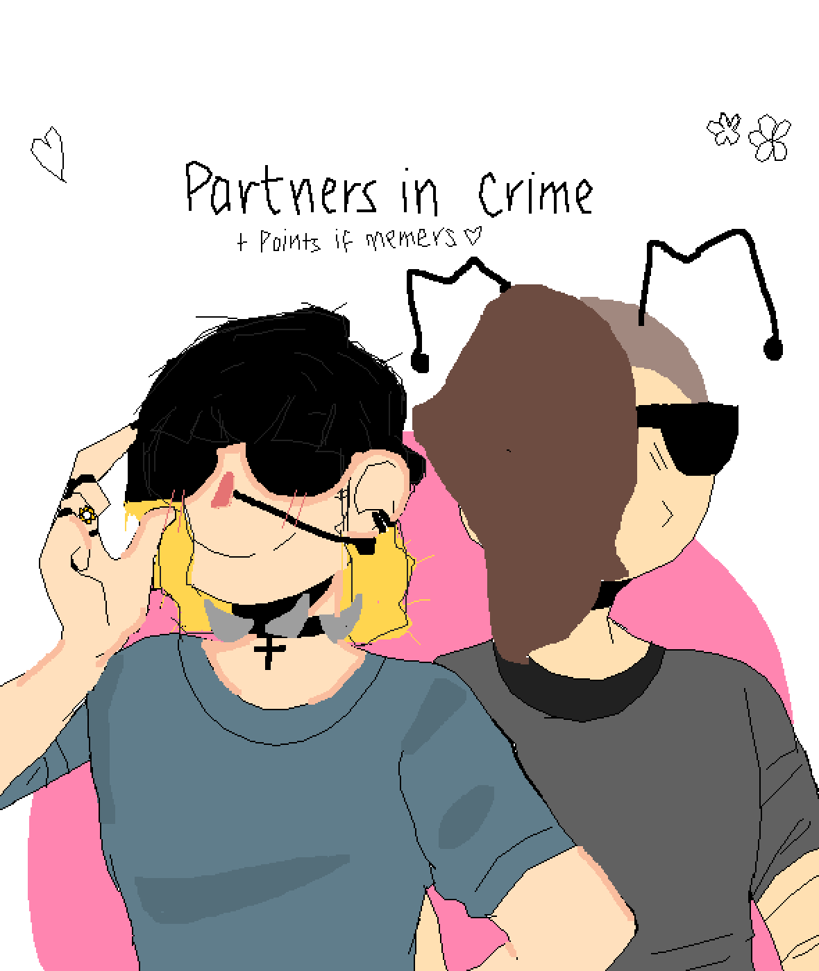 Pixilart - time to commit a crime by MooMoocloud