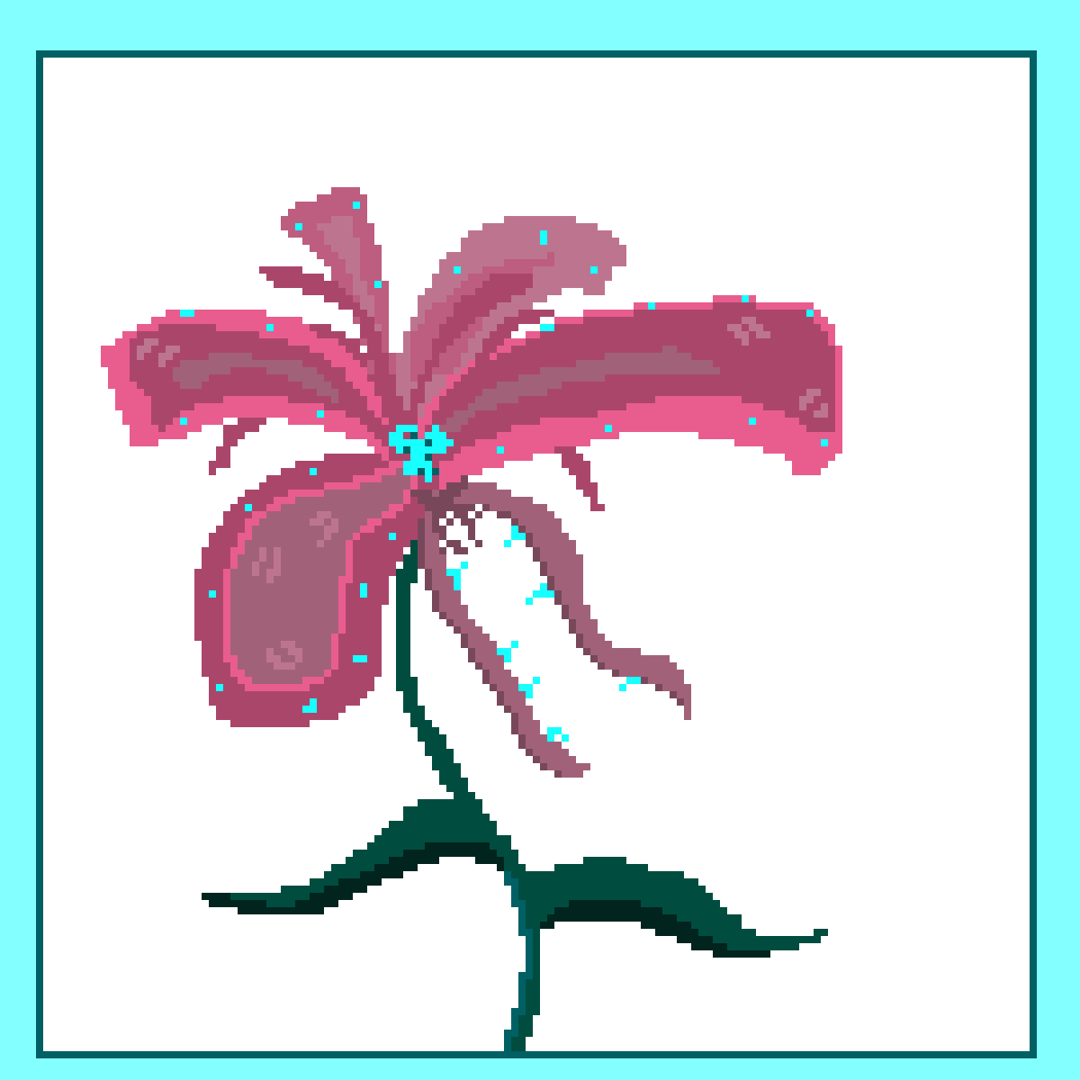 Editing flower - Free online pixel art drawing tool - Pixilart
