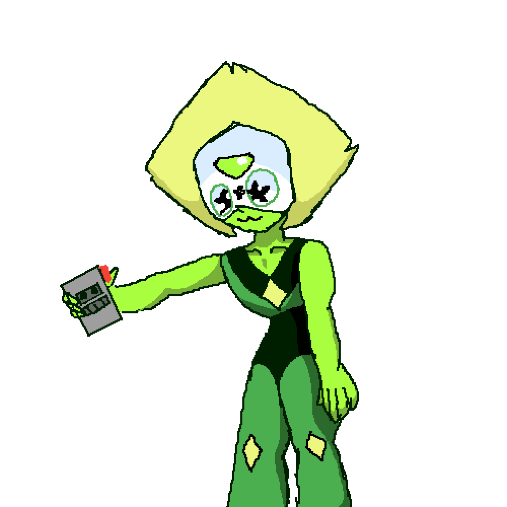 Pixilart Peridot Traitorous Clod By Draglitch