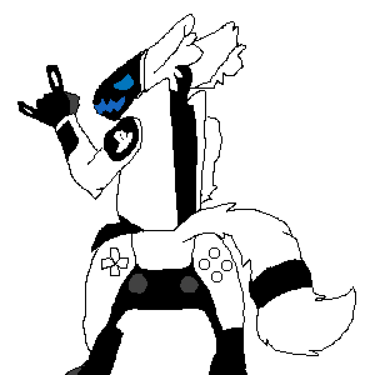 Pixilart - PS5 Protogen WHAT by Protogen