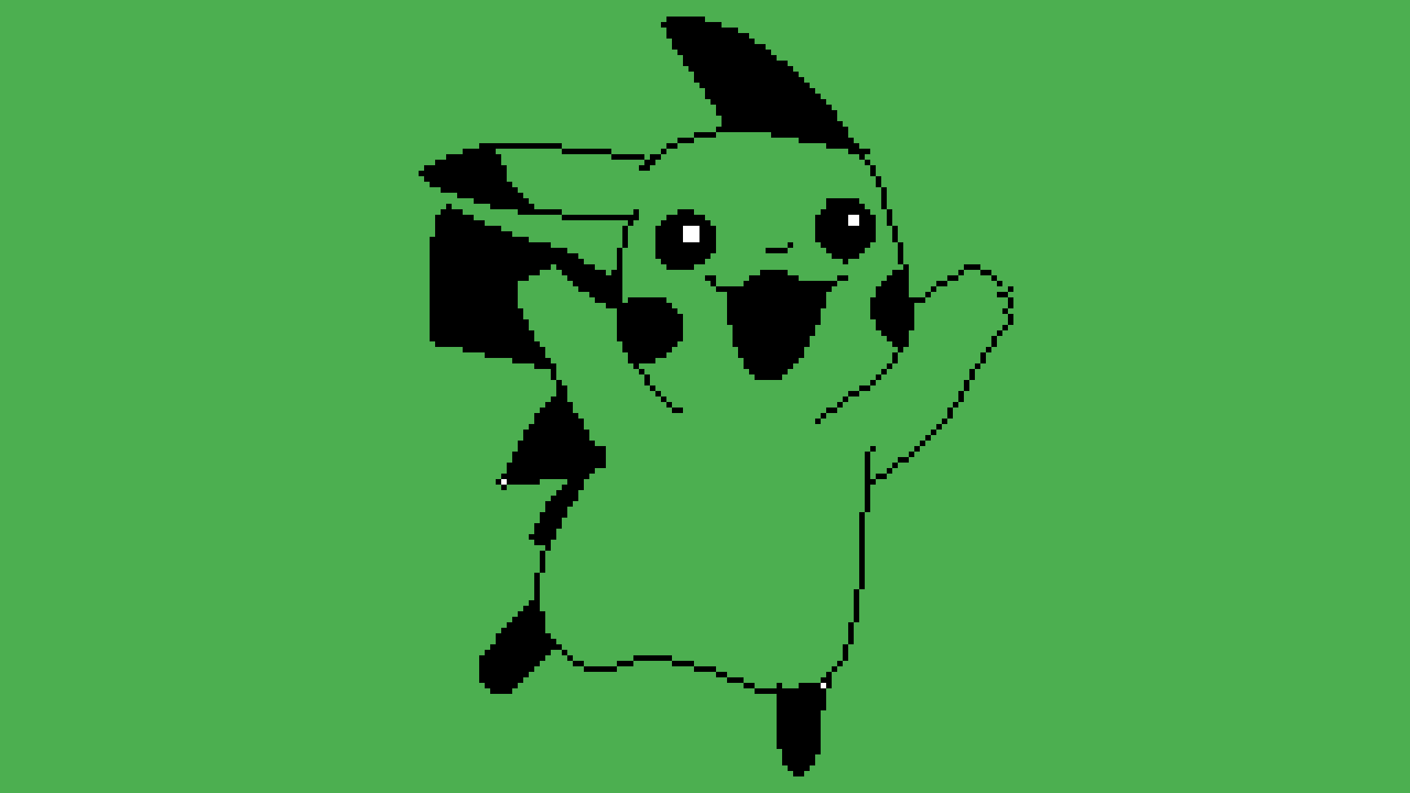 Pixilart - Dark pichu by jordanfan222222