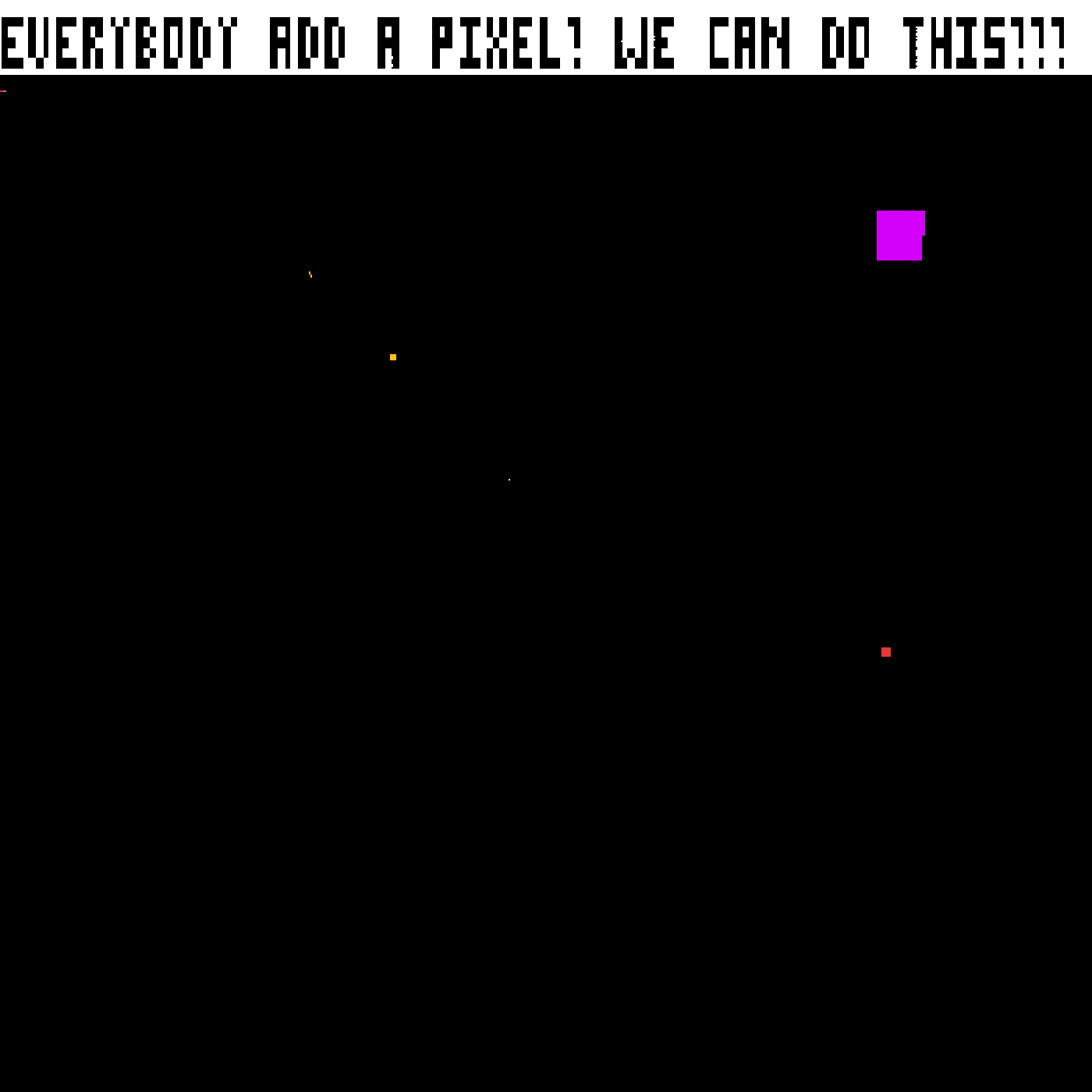 Editing Everybody add a pixel - Free online pixel art drawing tool ...