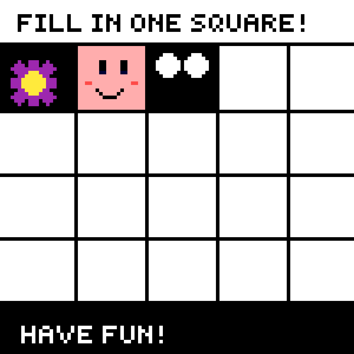 Editing fill a square - Free online pixel art drawing tool - Pixilart