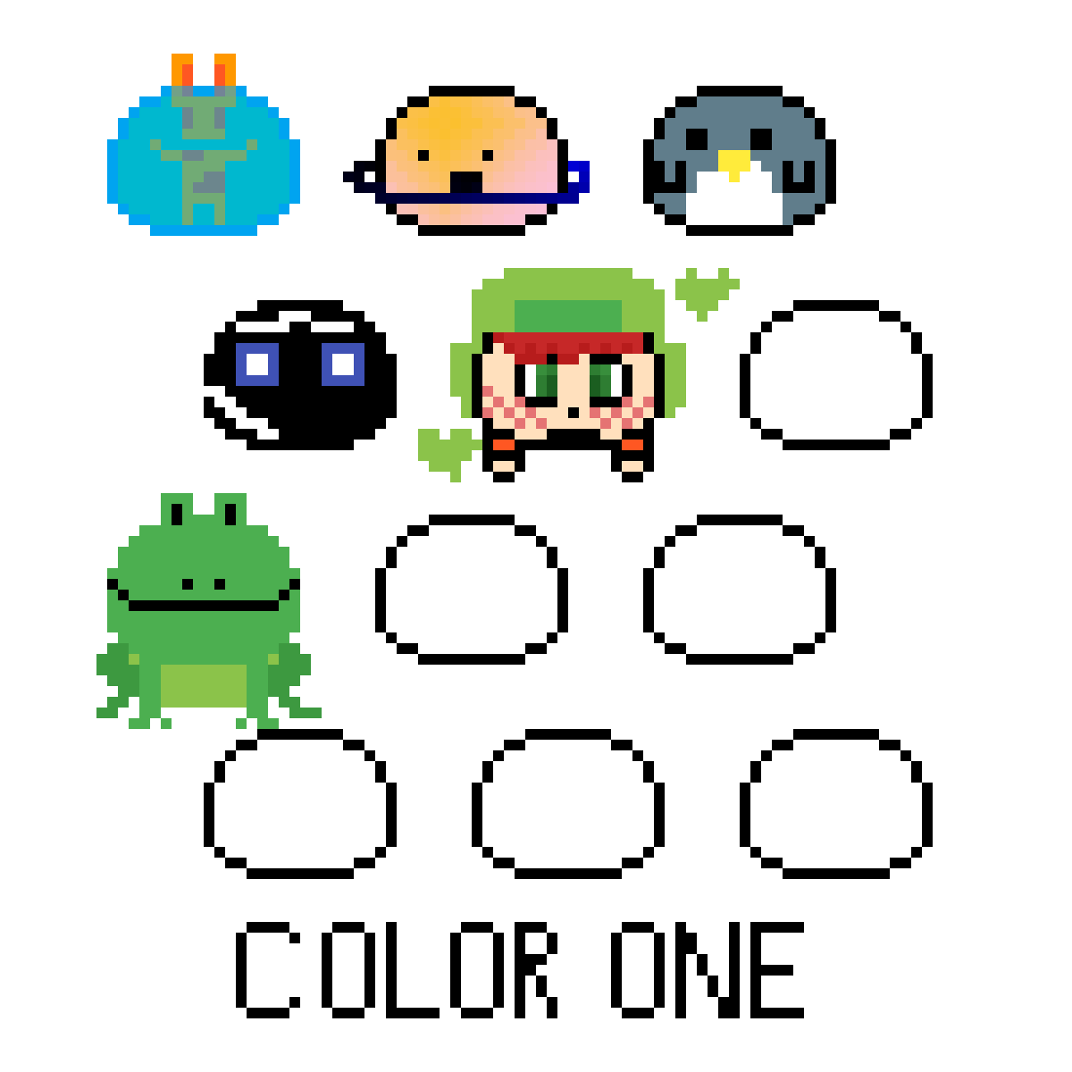 Editing FROGGEE - Free online pixel art drawing tool - Pixilart