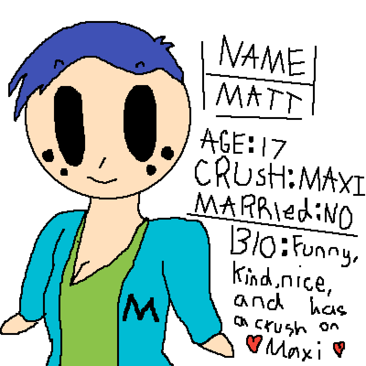 Editing Meet, Matt - Free online pixel art drawing tool - Pixilart