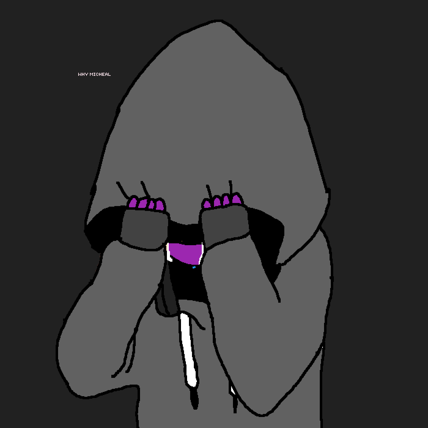 Pixilart - william sad because chris by john-eklund