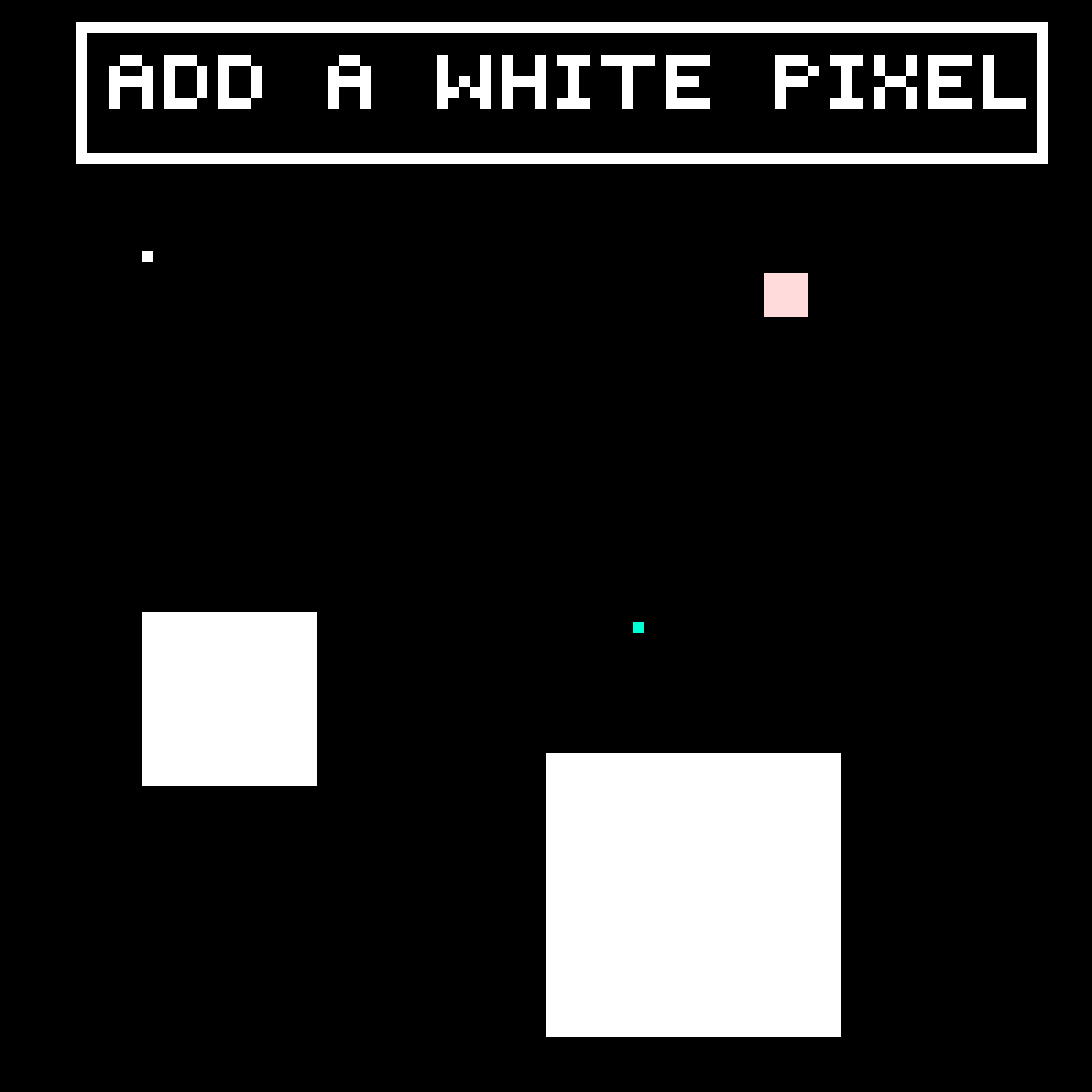 Editing add a white pixel collab~ - Free online pixel art drawing tool ...
