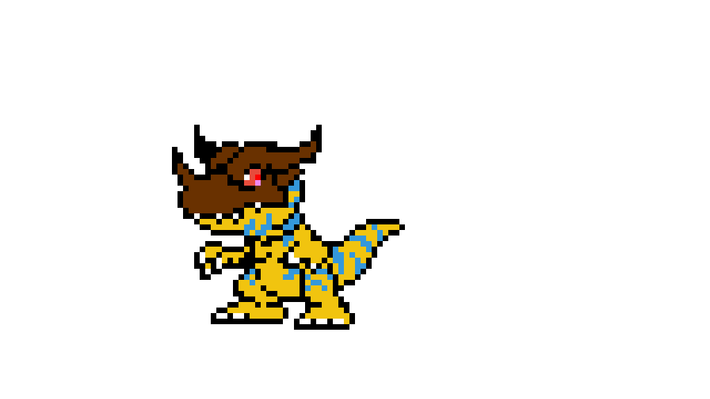 Pixilart - Greymon by SansGuyGaming