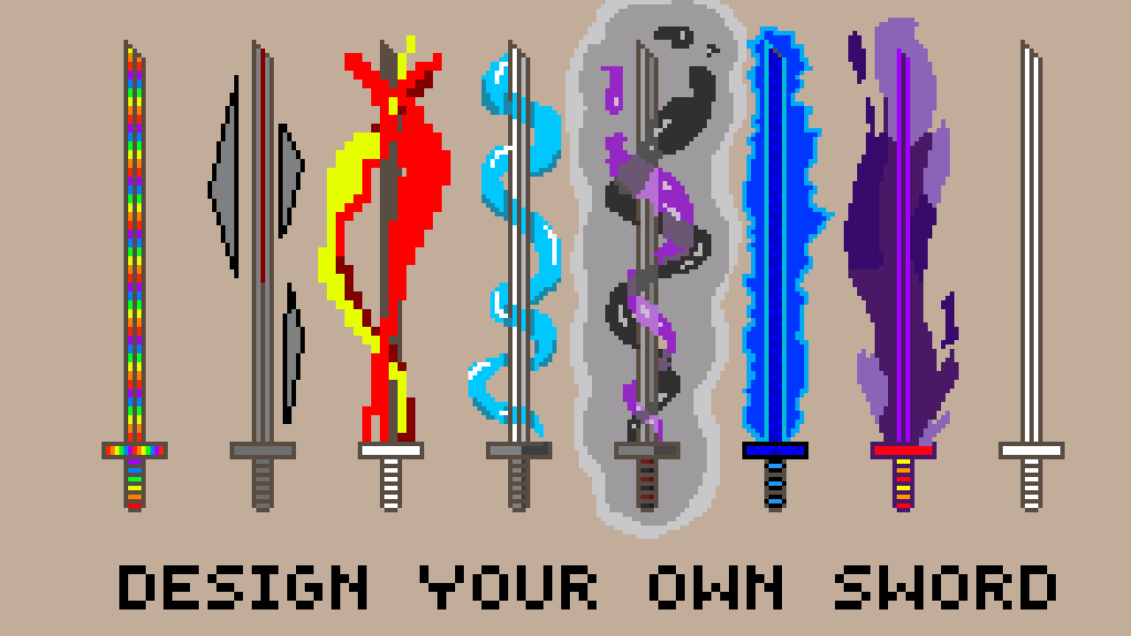 Editing Design your own sword - Free online pixel art drawing tool ...