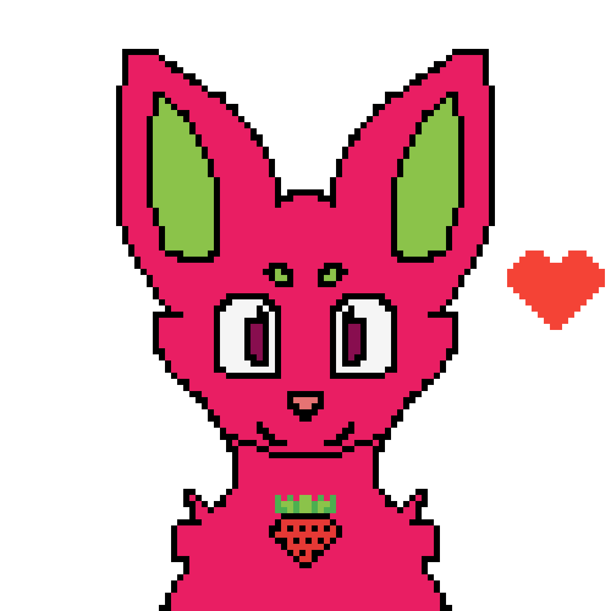 Editing Strawberry! - Free online pixel art drawing tool - Pixilart