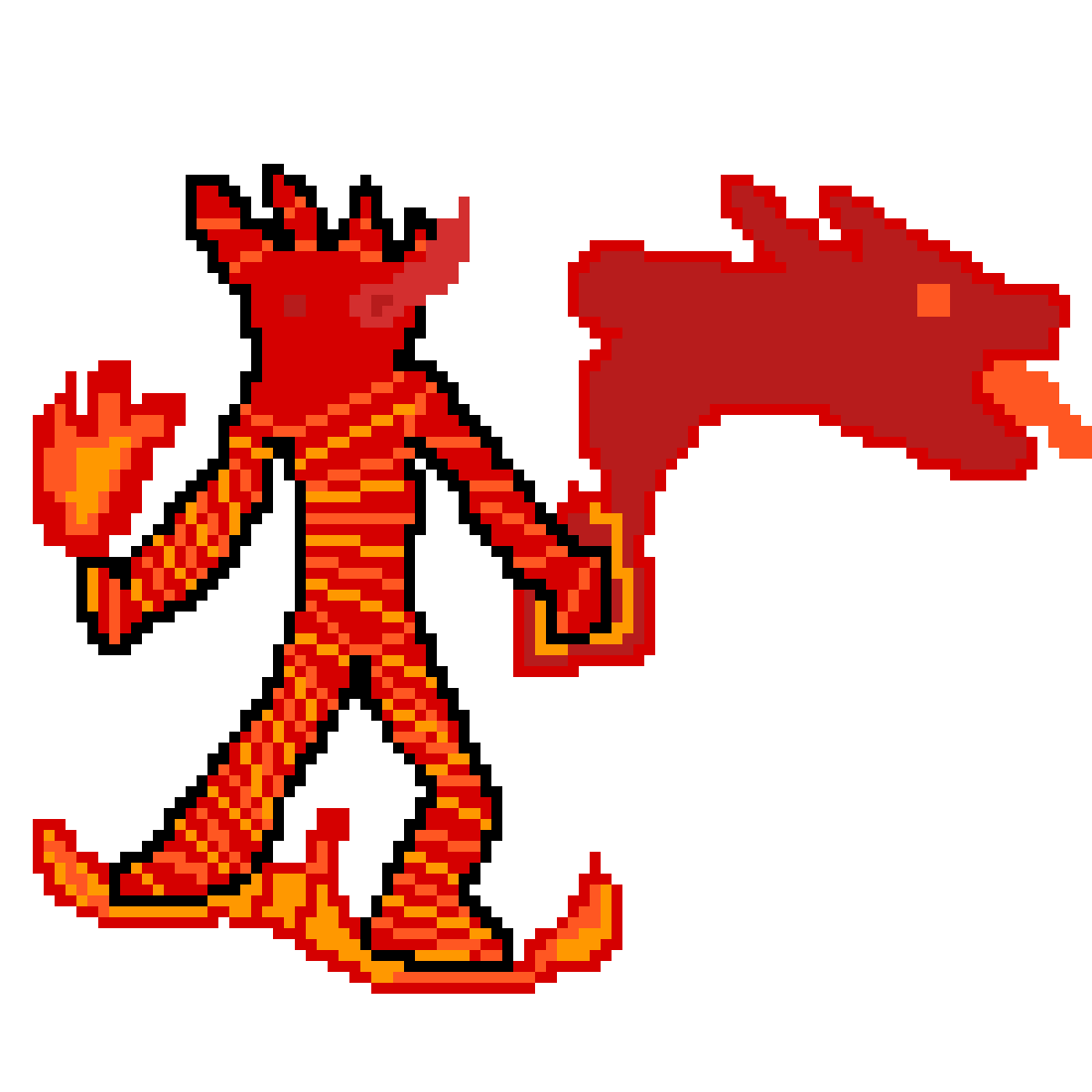 Pixilart - Fireboy 2 0 by AnimetorDXL