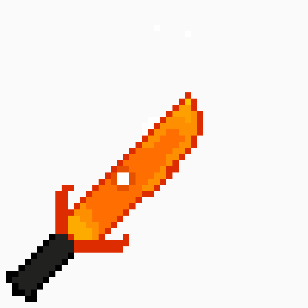 Editing Terraria fire sword fan art - Free online pixel art drawing ...