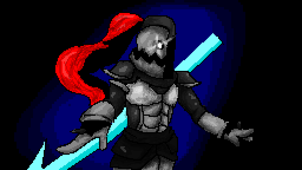 Pixilart - Undyne in armor by discofrog
