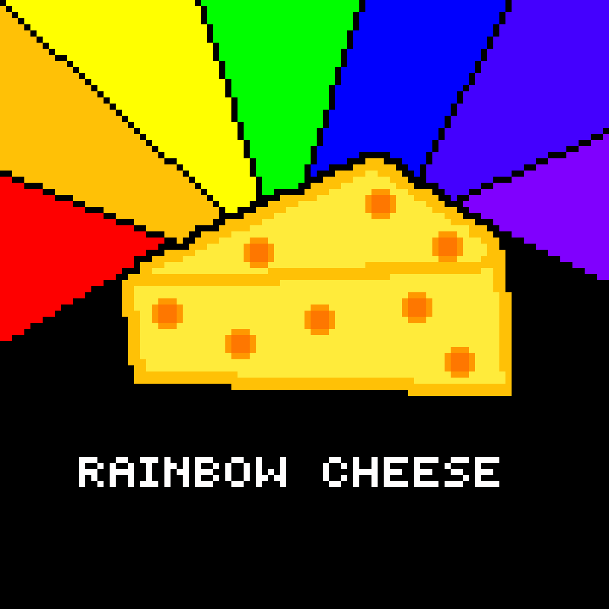 Pixilart - Rainbow Cheese by MasterCheese