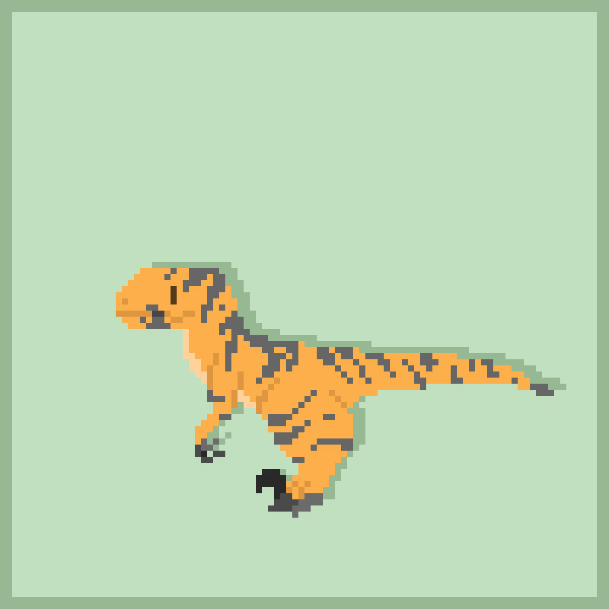 Pixilart - Raptor sprite by PuppyRex
